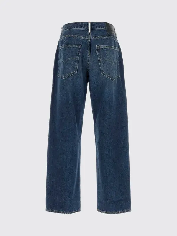 LEVI'S Tab™ Straight Fit Cotton Denim Jeans With A Five-pocket Design - Blue 2