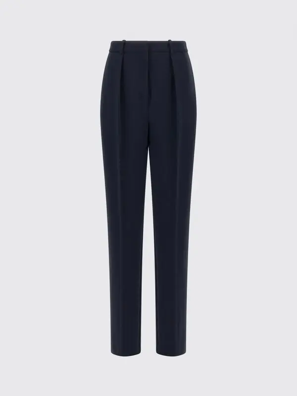 Elisabetta Franchi High-waisted Straight Leg Tailored Crêpe Trousers