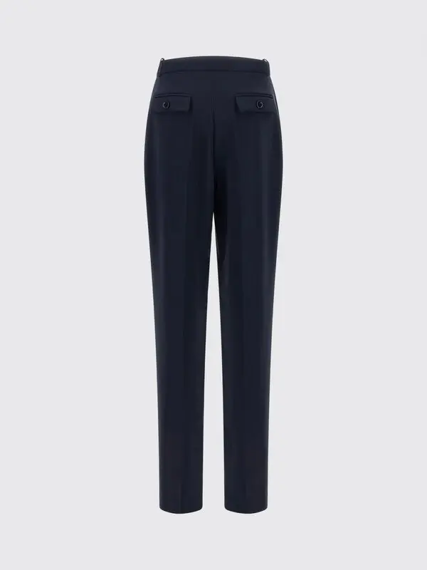Elisabetta Franchi High-waisted Straight Leg Tailored Crêpe Trousers