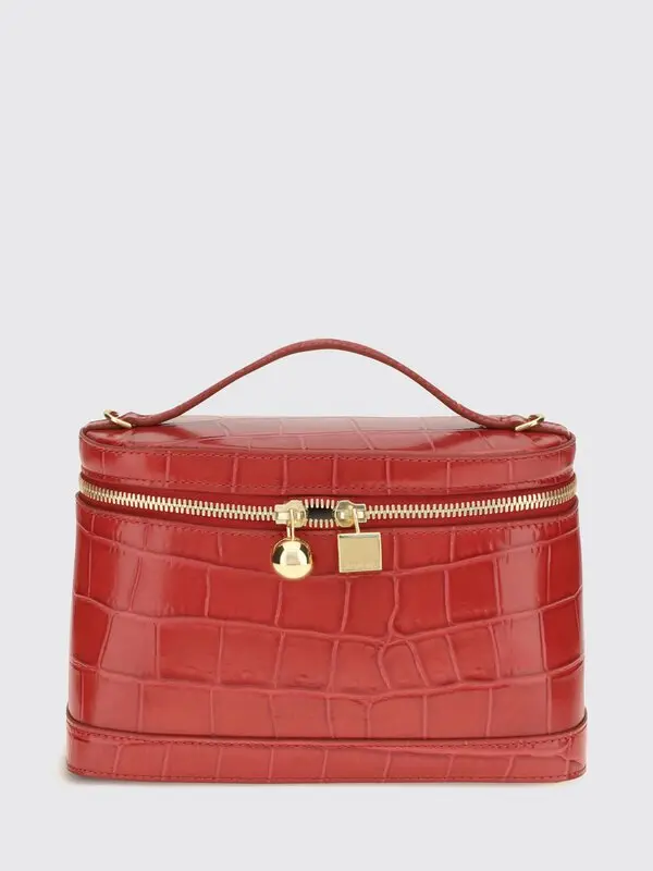 Jacquemus Le Petit Vanity Crocodile-effect Leather Mini Bag