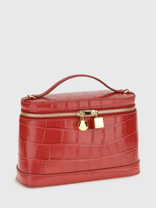 Jacquemus Le Petit Vanity Crocodile-effect Leather Mini Bag