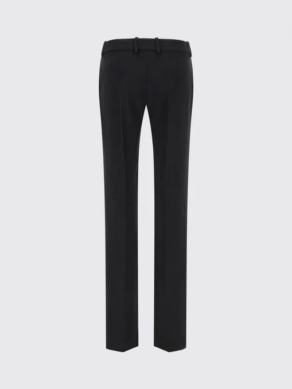 Ermanno Scervino Sartorial Straight-leg Crêpe Trousers With A Slim Fit