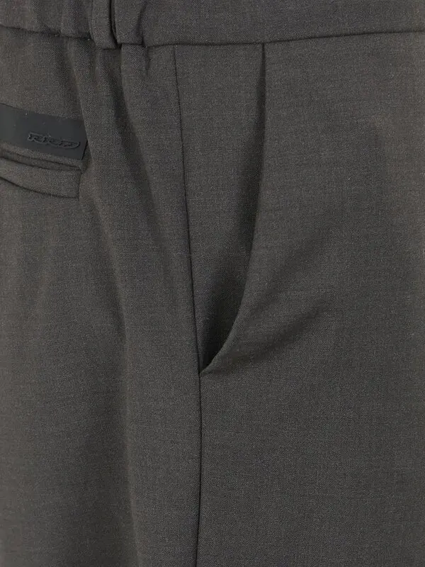 RRD Slim-cut Chino Trousers In Wool Blend For An Elegant Look - Brown
