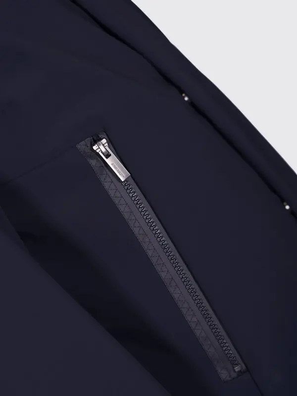 RRD Knee-length Waterproof Parka In Recycled Surflex® Technical Fabric - Blue