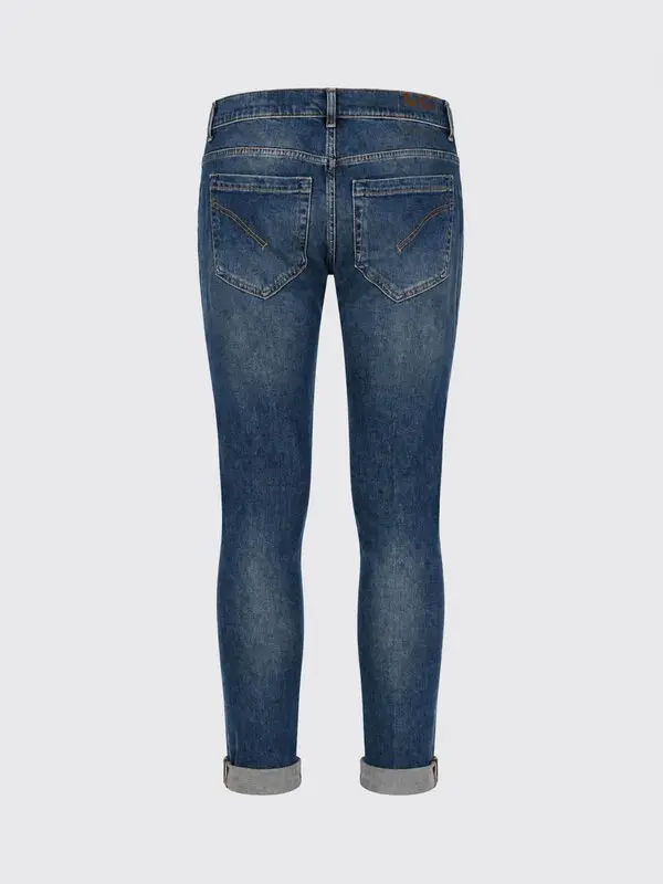DONDUP George Slim Fit Five-pocket Jeans In Stretch Cotton Denim