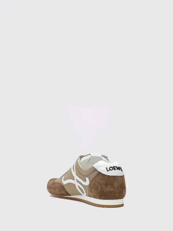 Loewe Ballet Runner 2.0 Mesh And Suede Trainers