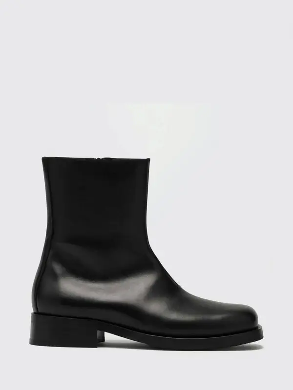 Our Legacy Camion Smooth Calfskin Leather Boots With Vibram Sole