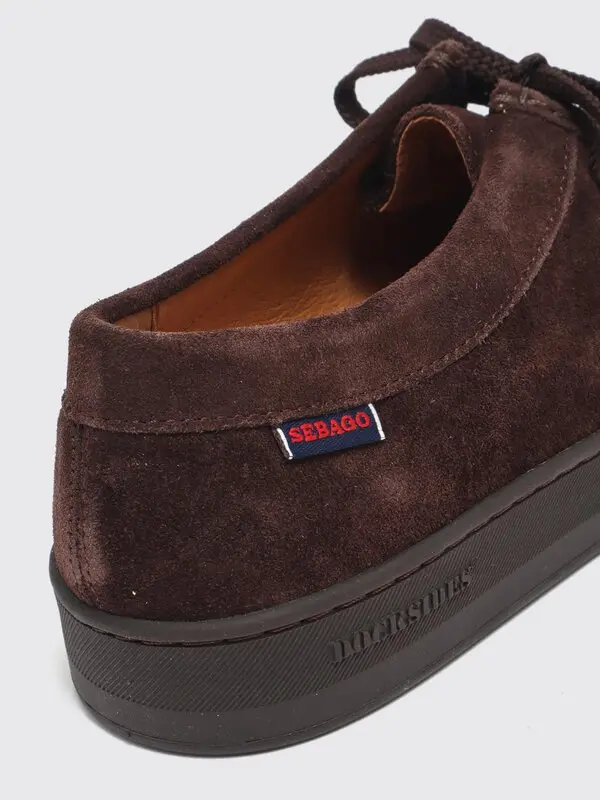 SEBAGO Suede Chukka Boots With Lace-up Closure
