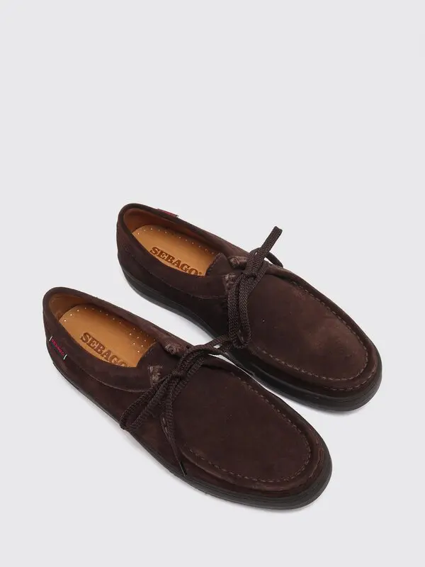 SEBAGO Suede Chukka Boots With Lace-up Closure
