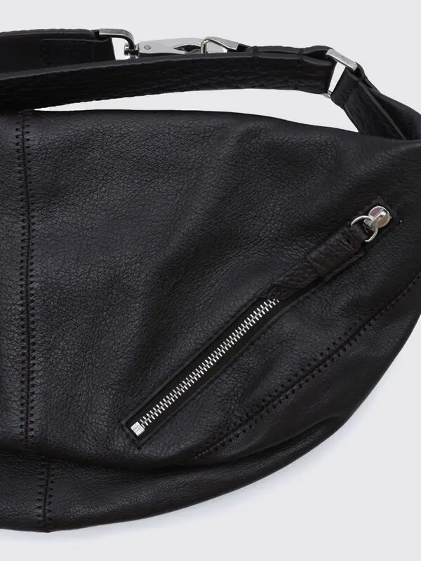 LEMAIRE Small Leather Shoulder Bag With Rounded Design