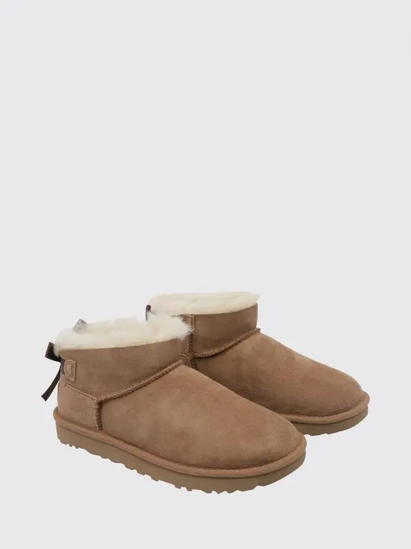UGG Ultra Mini Bailey Bow Suede Boots