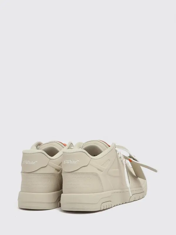 Off-White Out Of Office Molded Low-top Tpu Sneakers With Double Laces - Beige
