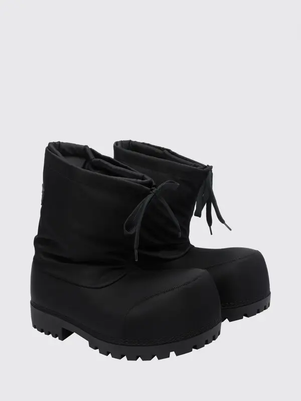 Balenciaga Alaska Outdoor Ankle Boots In Nylon With Notched Sole