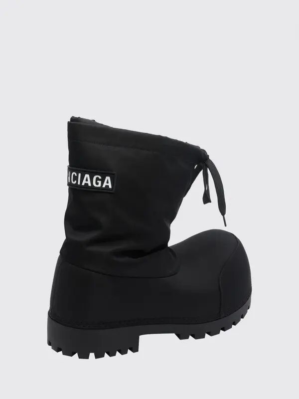 Balenciaga Alaska Outdoor Ankle Boots In Nylon With Notched Sole