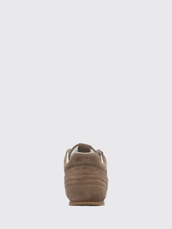 ALOHAS Tb.56 Low-top Suede Sneakers With Padded Ankle And Rubber Sole