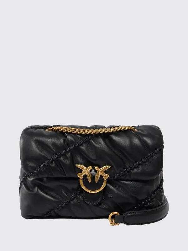 Pinko Classic Love Bag Puff Quilted Nappa Leather Crossbody Bag