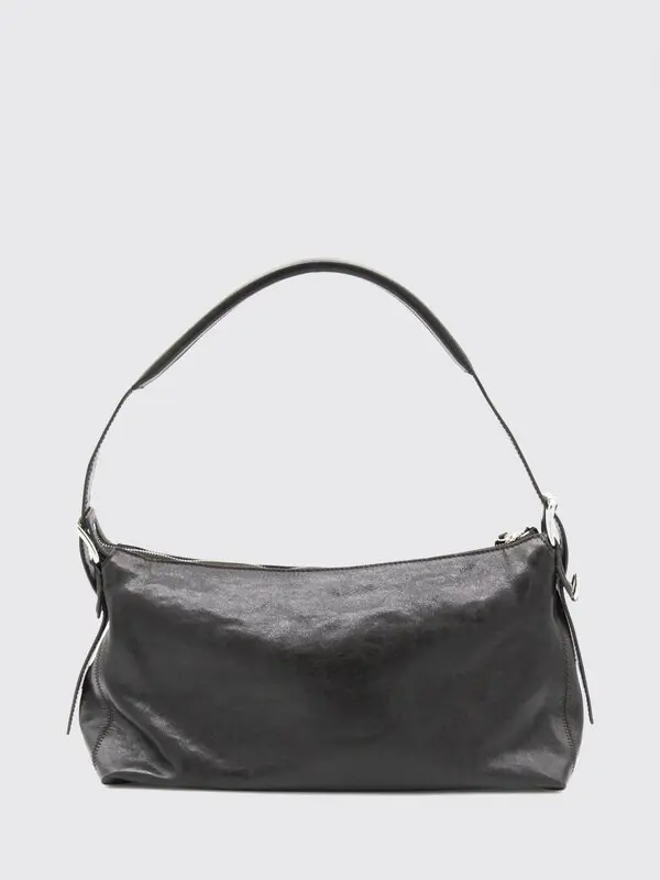 LEMAIRE Calfskin Leather Shoulder Bag With Zip Closure