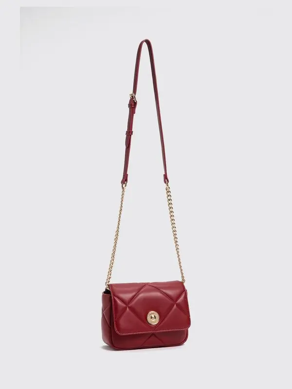 TWINSET Quilted Mini Bag With Adjustable Strap And Logo