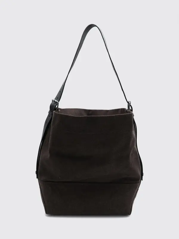 LEMAIRE Large Cotton Tote Bag With Magnetic Closure