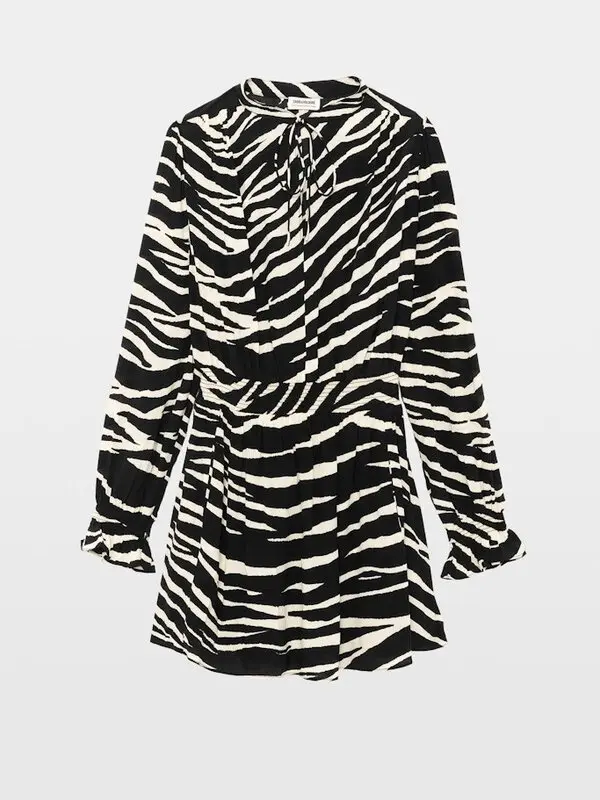 Zadig&Voltaire Rayados Dress - Black