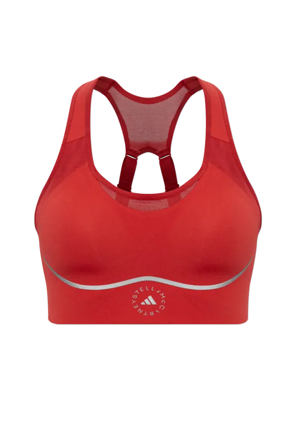 Adidas By Stella McCartney Racerback Sports Bra By - Red