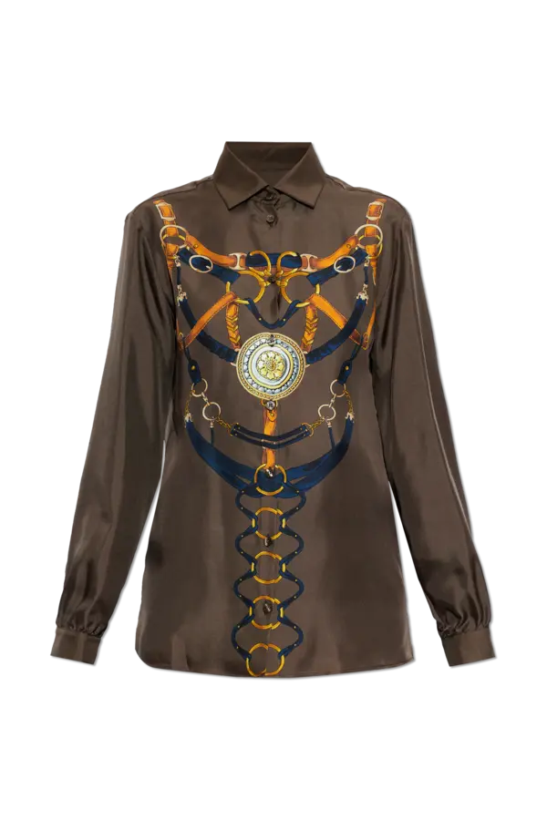 Etro Silk Shirt - Brown