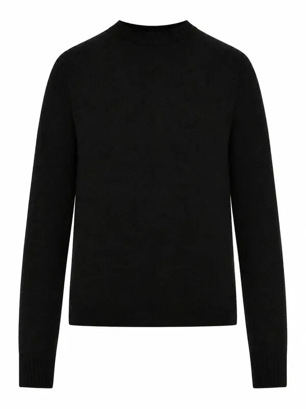 Max Mara Crewneck Cashmere Sweater - Black