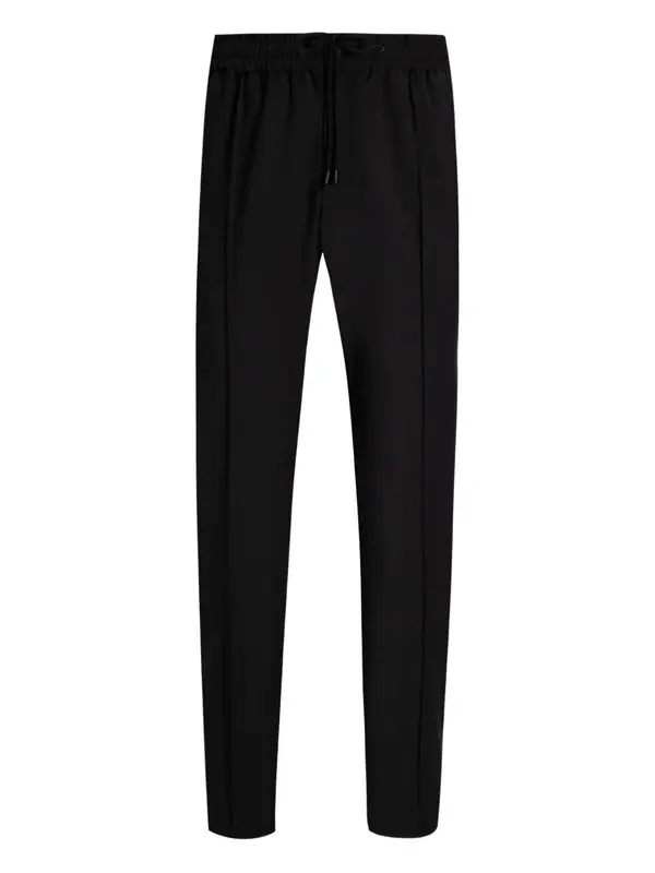 Dolce & Gabbana Drawstring-waist Wool Blend Tapered Trousers