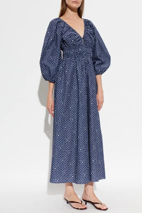 Matteau Draped Maxi Dress
