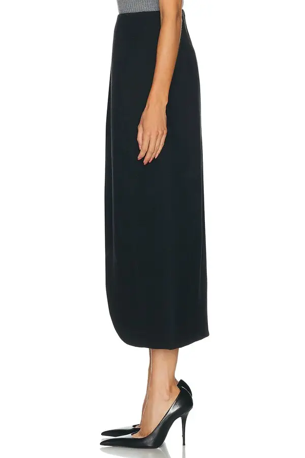 JIL SANDER Sculptural Midi Skirt