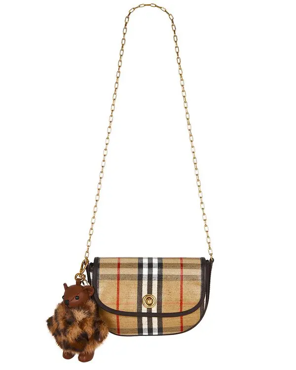 Burberry Thomas Evening Bag Charm - Black