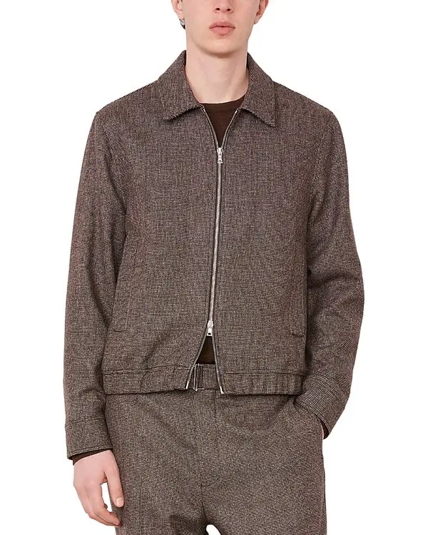Officine Générale Marlino Brush Pattern Jacket