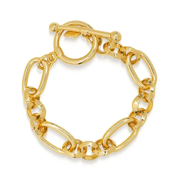 NIALAYA JEWELRY Chunky T-bar Bracelet