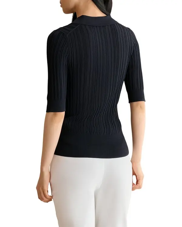 HOBBS LONDON Blair Knitted Polo Top