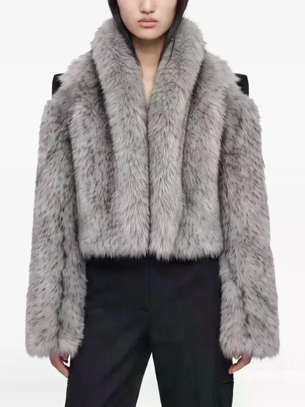SRVC STUDIO Lyra Faux-fur Jacket