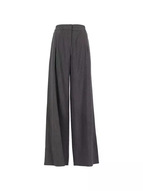 Dusan Pleated Straight-leg Trousers