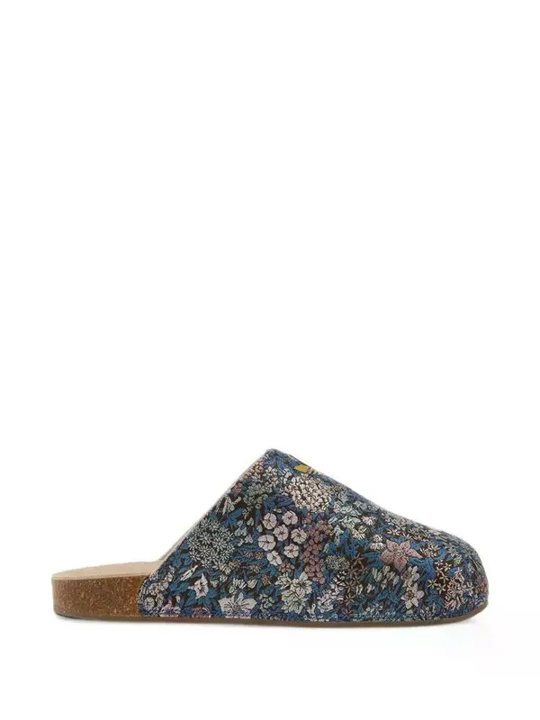 Adidas X Liberty London Adimule Floral-print Mules