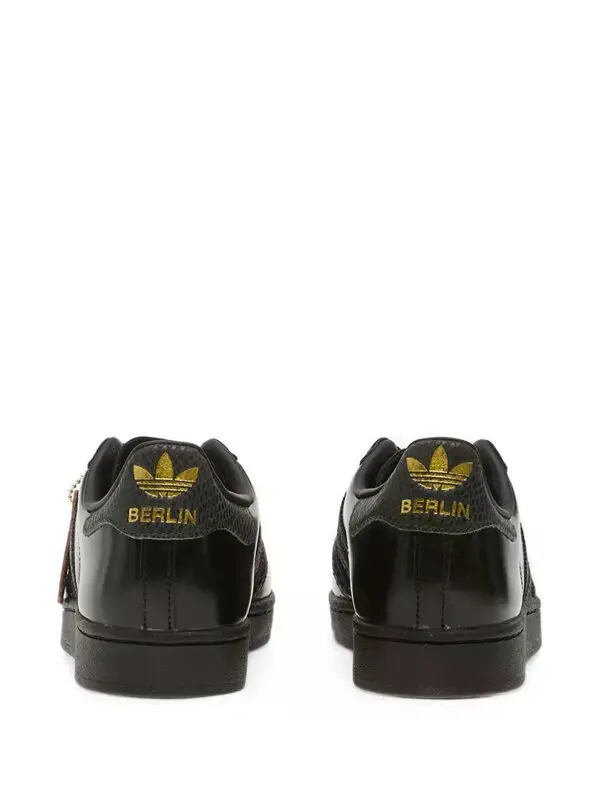 Adidas Superstar Ii Snakeskin-effect Sneakers
