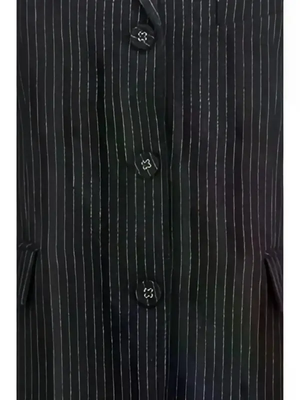 GANNI Pinstriped Blazer