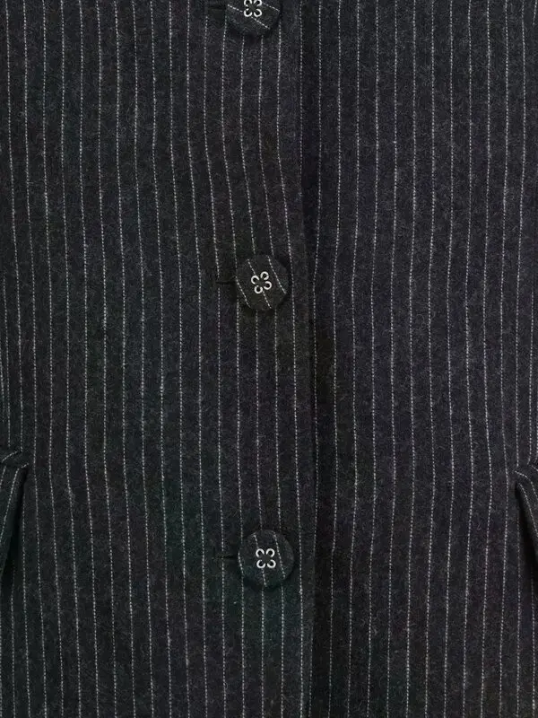 GANNI Pinstriped Blazer