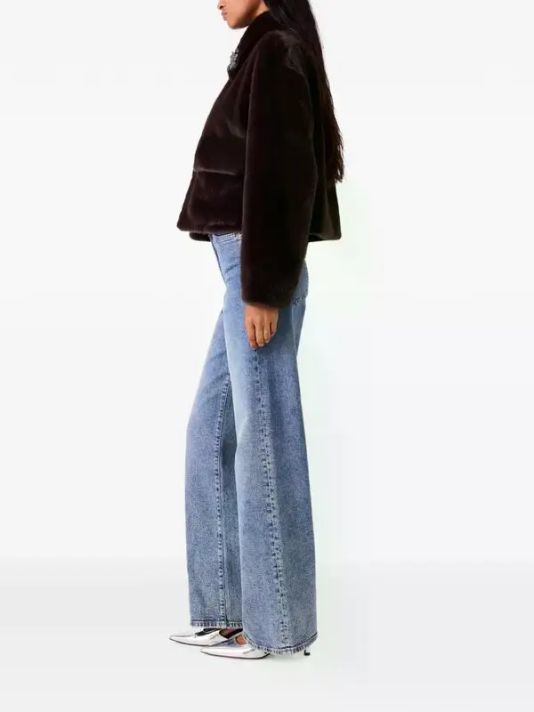 Maje Short Faux-fur Jacket
