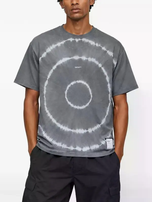 Satisfy Auralite Tie-dye T-shirt - Grey