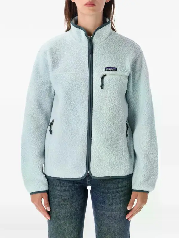 Patagonia Fleece Zip-up Jacket - Blue