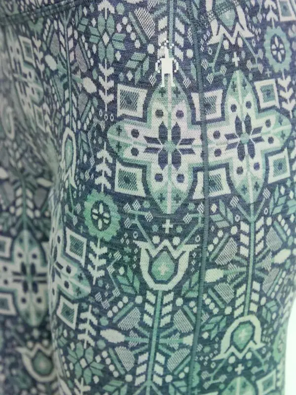 Smartwool Geometric-pattern Base Layer Leggings