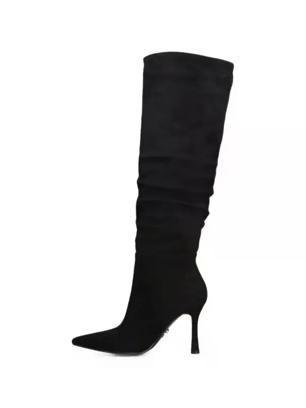 TWENTY FOURHAITCH Miya Pointed-toe Knee-high Boots