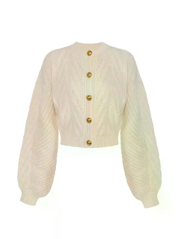 Elisabetta Franchi Cardigan In Knit Fabric