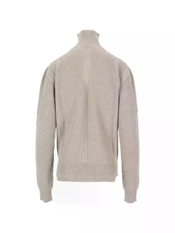 Rick Owens Ribbed-knit Roll-neck Sweater
