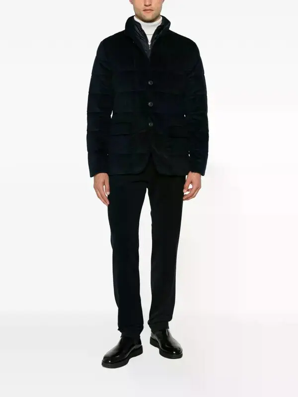 FAY Quilted Corduroy Jacket