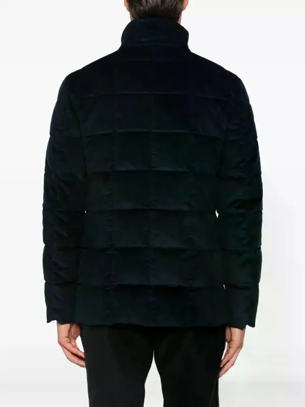 FAY Quilted Corduroy Jacket