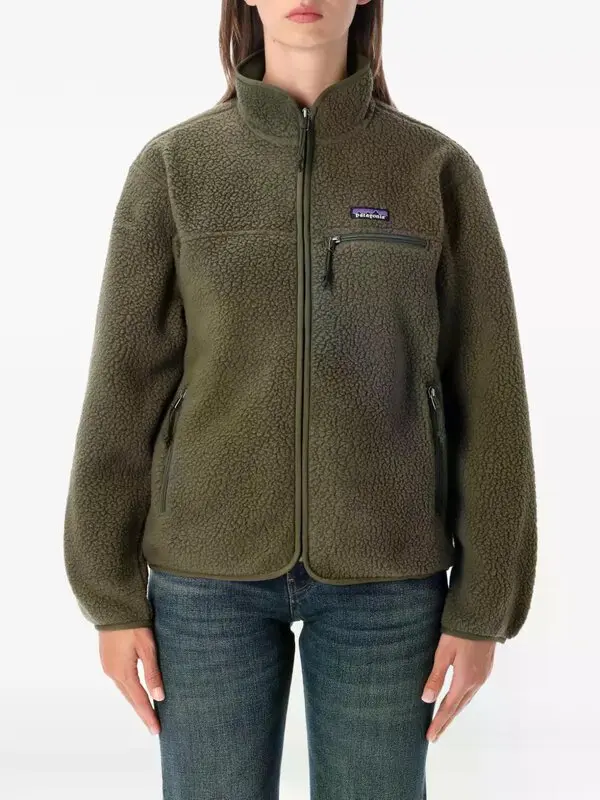 Patagonia Logo-patch Fleece Jacket
